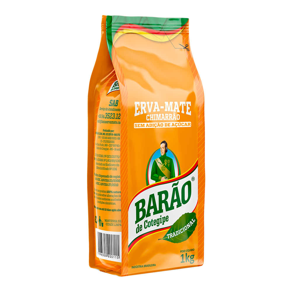 Produtos - Barão Erva Mate e Chás - O verdadeiro Chimarrão